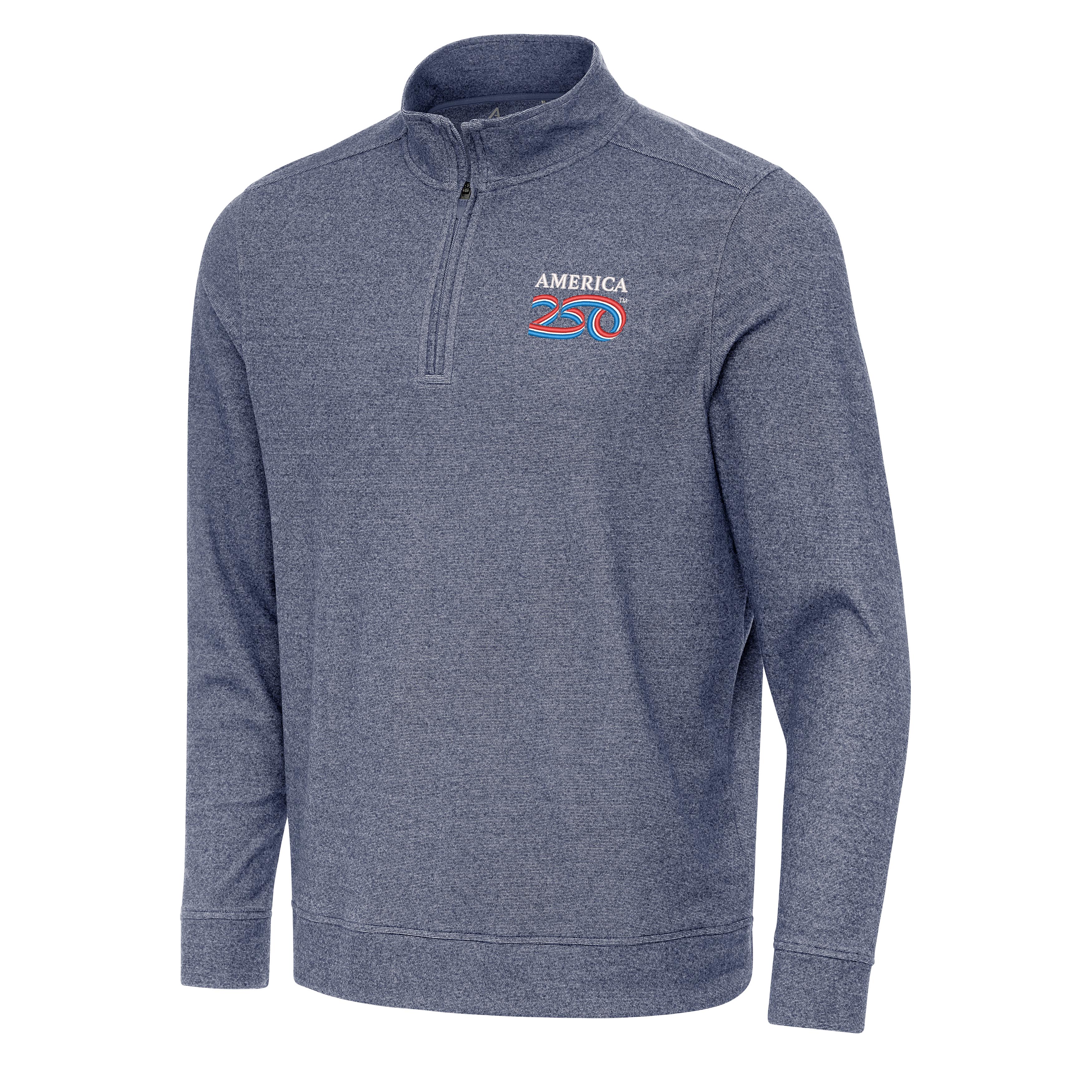 America 250 Subtle Quarter Zip Pullover – Antigua Apparel