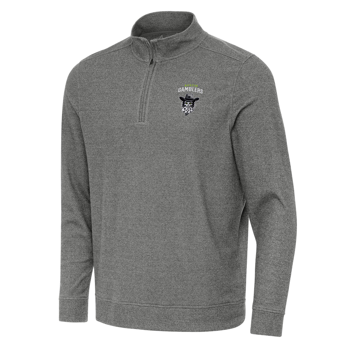 Austin Gamblers Subtle Quarter Zip – Antigua Apparel