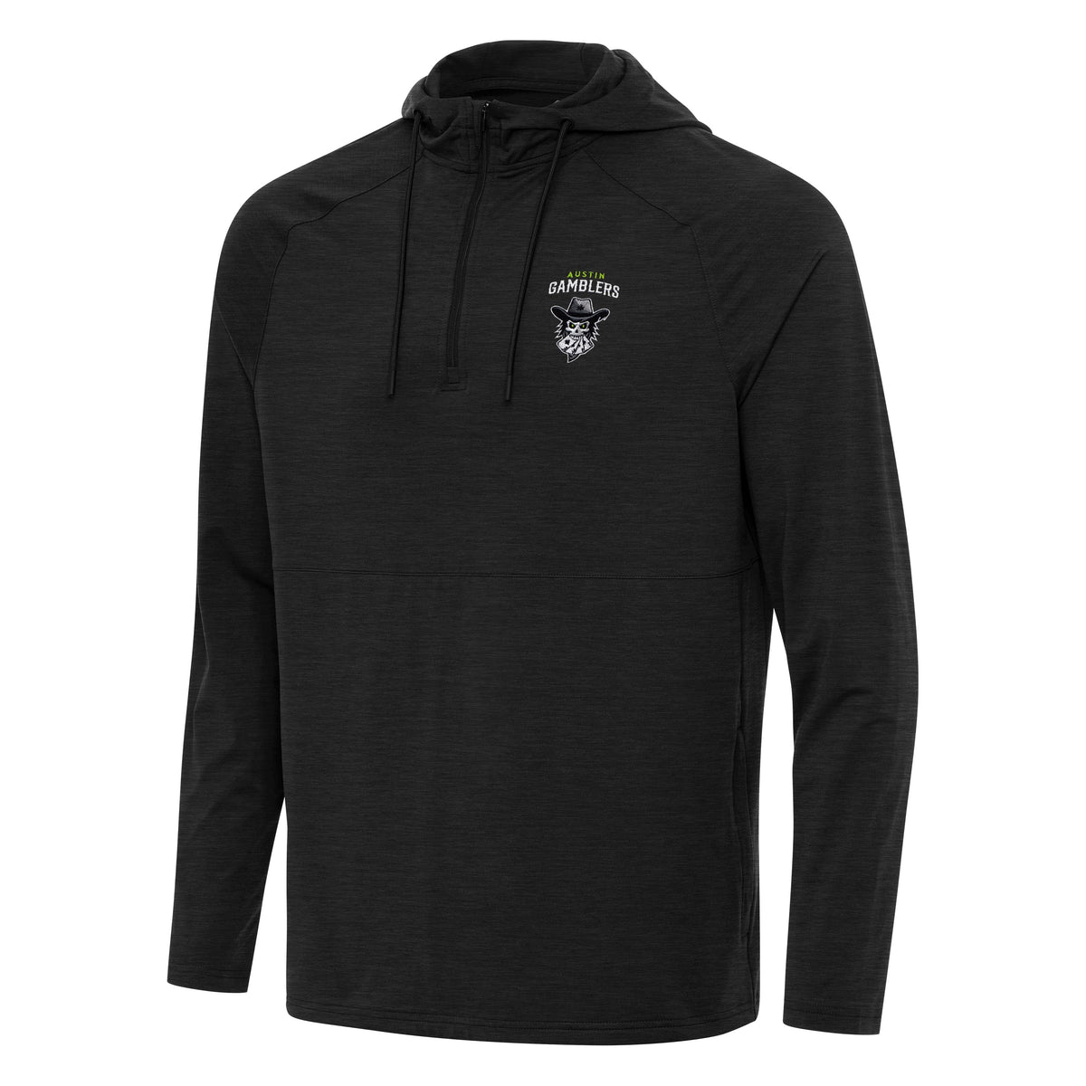 Austin Gamblers Spikes Quarter Zip Pullover – Antigua Apparel